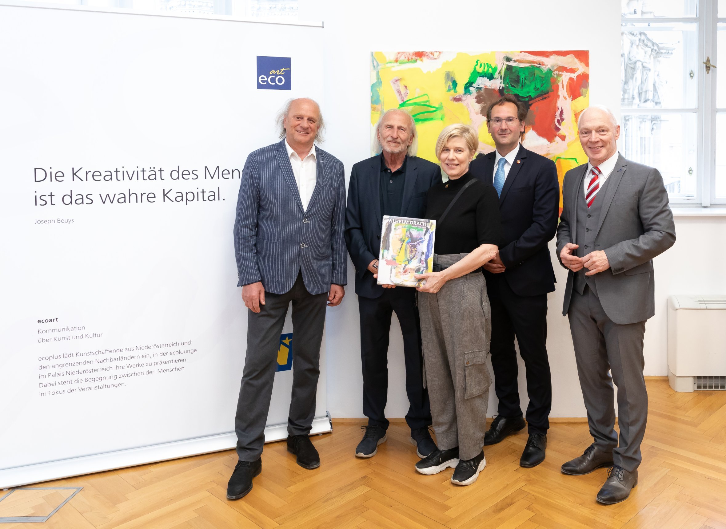 Ausstellungseröffnung ecoart: Wilhelm Drach - GEMALTE DENKMÖGLICHKEITEN ...